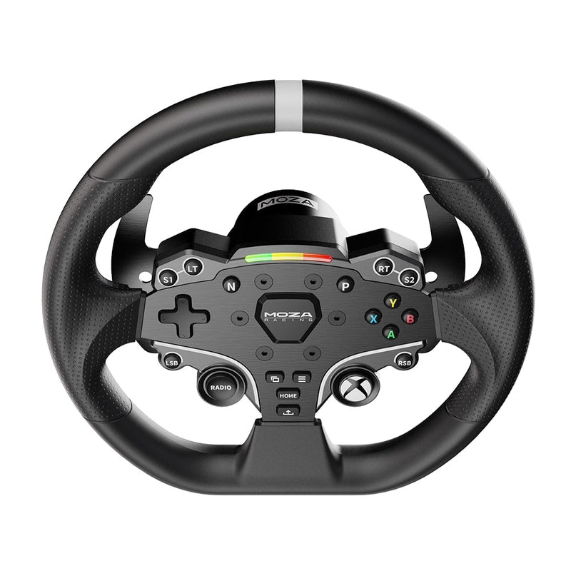 MOZA ESX Steering Wheel – Alloy Rim & RGB RPM LEDs (EU) – MOZA Racing EU