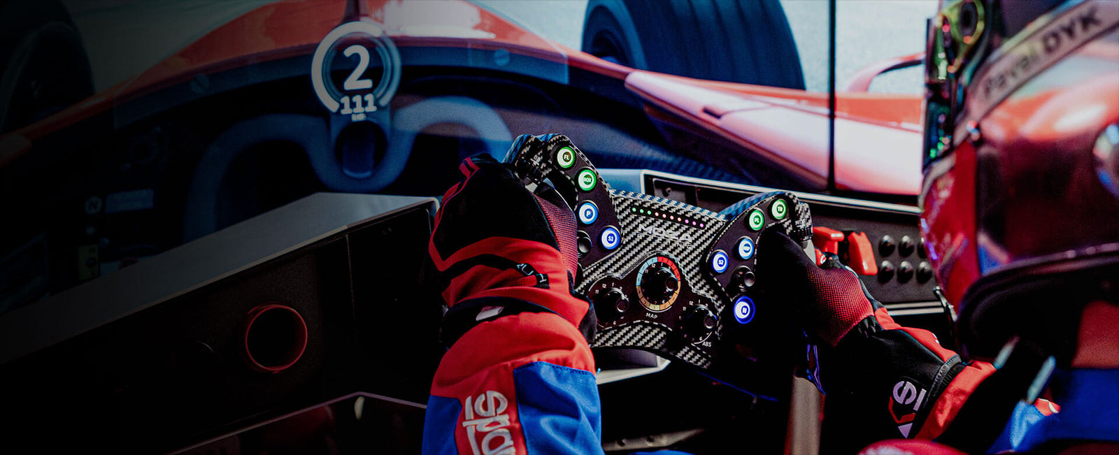 KS Formel Lenkrad | 300 mm GT Rennlenkrad mit RGB-Tasten – MOZA Racing EU