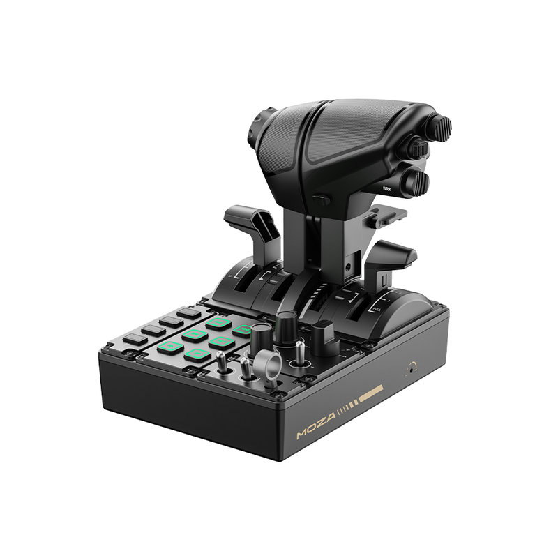 MOZA MTQ Throttle Quadrant | Modular Levers & Quad-Axis Precision ...