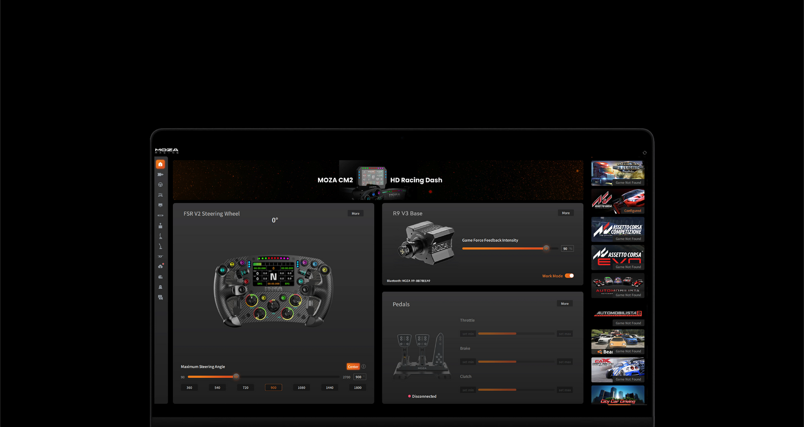 MOZA R9 V3 Wheel Base EU | Direct Drive 9Nm Torque FFB – MOZA Racing EU