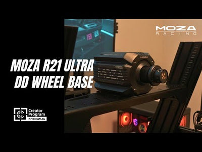 MOZA R21 Ultra Direct Drive Wheel Base – 21Nm Direct Drive for Sim ...